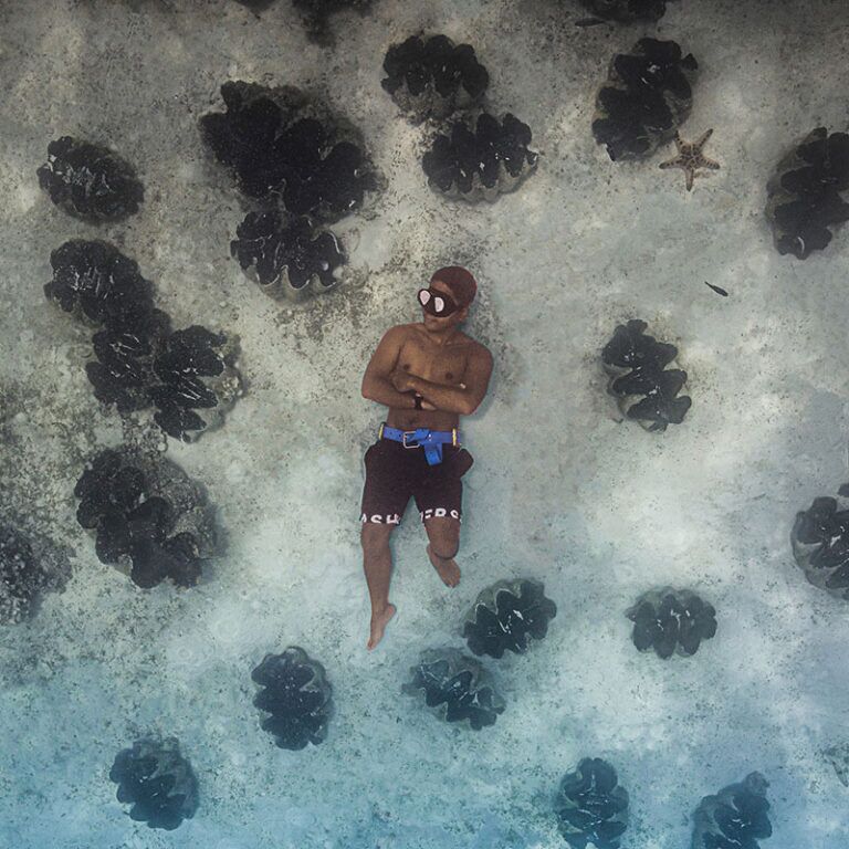 Swim and Snorkel at Dap Dap with Giant Clams & Coral Gardens!